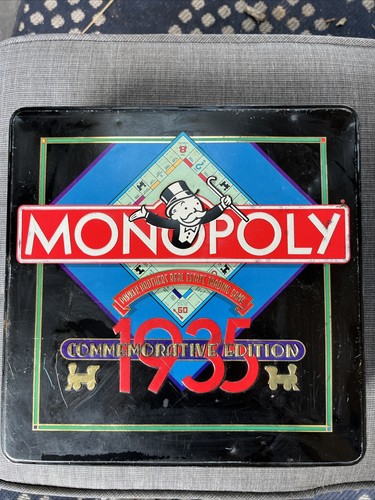Monopoly 1935 Commemorative Tin Edition 1985 50th Anniversary Board ...