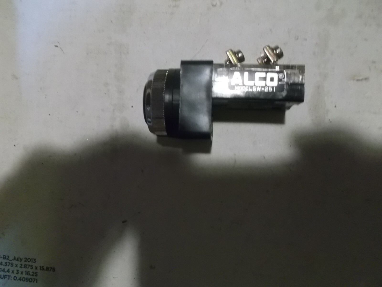 ALCOSWITCH switch Pushbutton Full Size SW-251 LOT of 10 | eBay