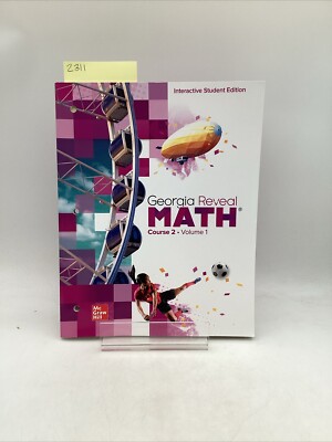 Georgia Reveal Math Course 2 Volume 1 Interactive Student Edition ...