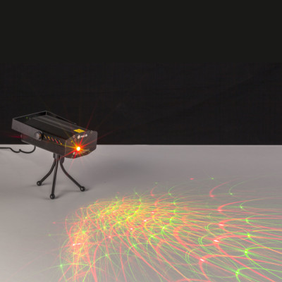 NGS Spectra Prism Laser Party Lights Red & Green Projector Sound ...