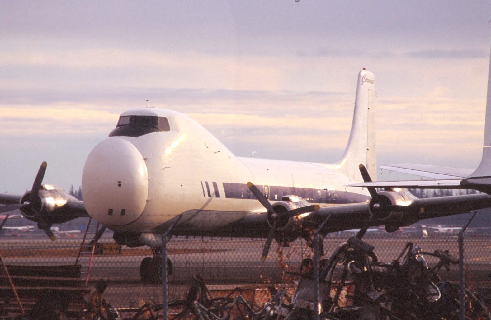 Original colour slide ATL-98 Carvair N898AT of Brooks Fuel | eBay