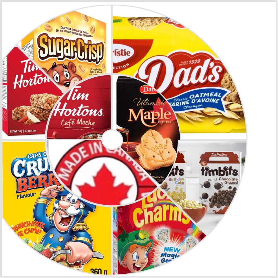 Canadian Breakfast Bundle! Cereals, Cookies, Bars! Tim Hortons!Free ...