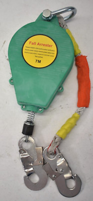 23' Self Retracting Lifeline Lanyard 330lbs Fall Arrester Fall ...