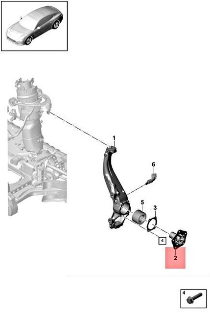 Genuine PORSCHE Panamera 971 Wheel Hub Front Axle 9P1407616 for sale ...