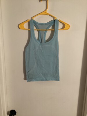 Women "Lululemon" powder blue tank top. Size 4 | eBay