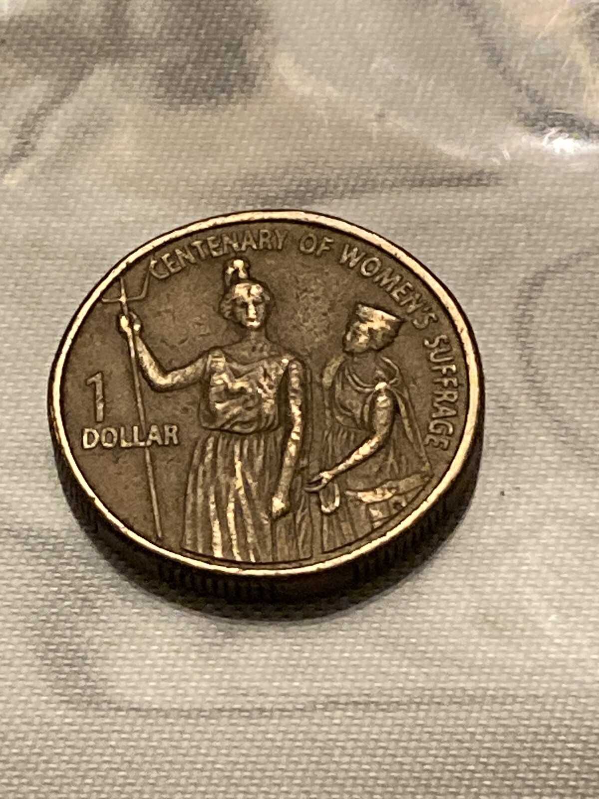 Rare One Dollar Coin CENTENARY OF WOMENS SUFFRAGE 2003 Rare $1 Coin ...