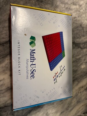 Math U See Manipulatives Integer Block Kit Set | eBay
