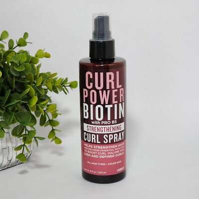 Curl Power Biotin with Pro B5 Strengthening Curl Spray Lush & Defined ...