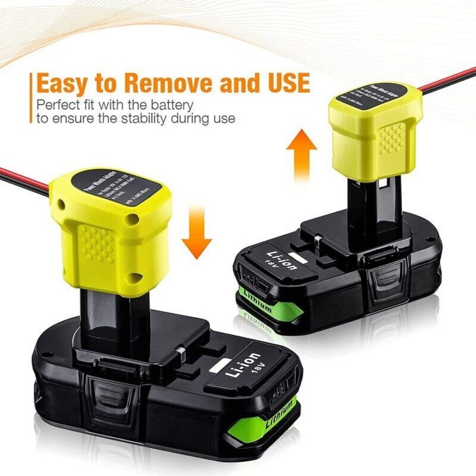 Converter DIY Step Down DC Voltage For RYOBI DC 18V To 12V 480W 40A ...