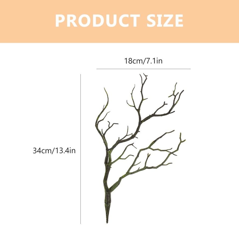 Artificial Plastic Tree Branch Model for Sand Table Landscaping ...