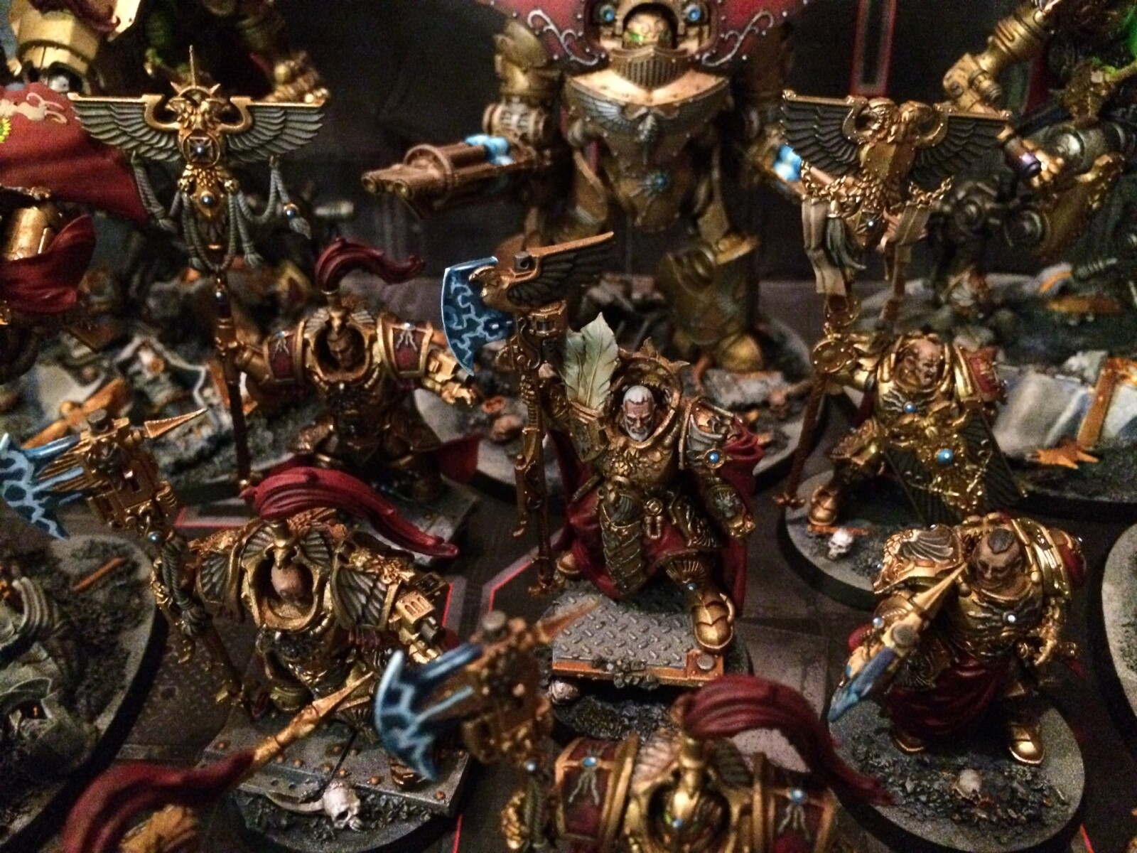 WHMS Warhammer 40k painted Adeptus Custodes custodian guard 30k ARMY ...