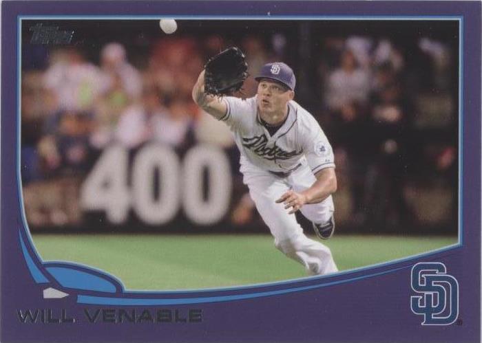 2013 Topps - Will Venable #225 Purple for sale online | eBay