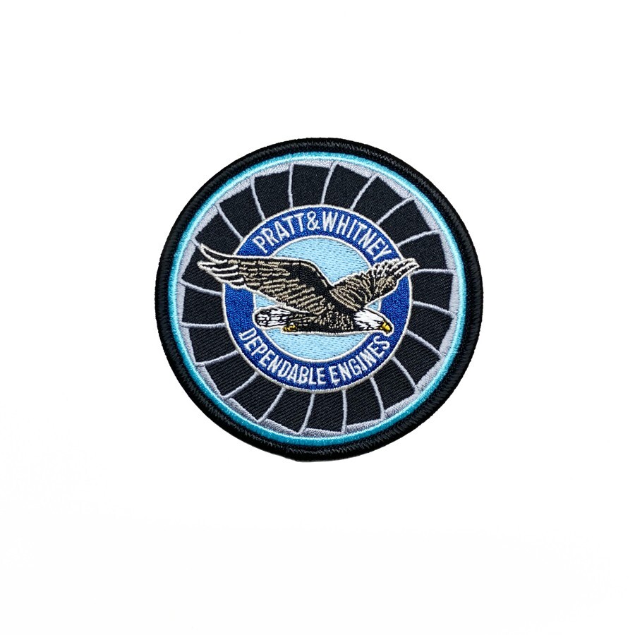 PATCH Pratt & Whitney Eagle Logo on Fan Engine P&W (PW1500) sew-on ...