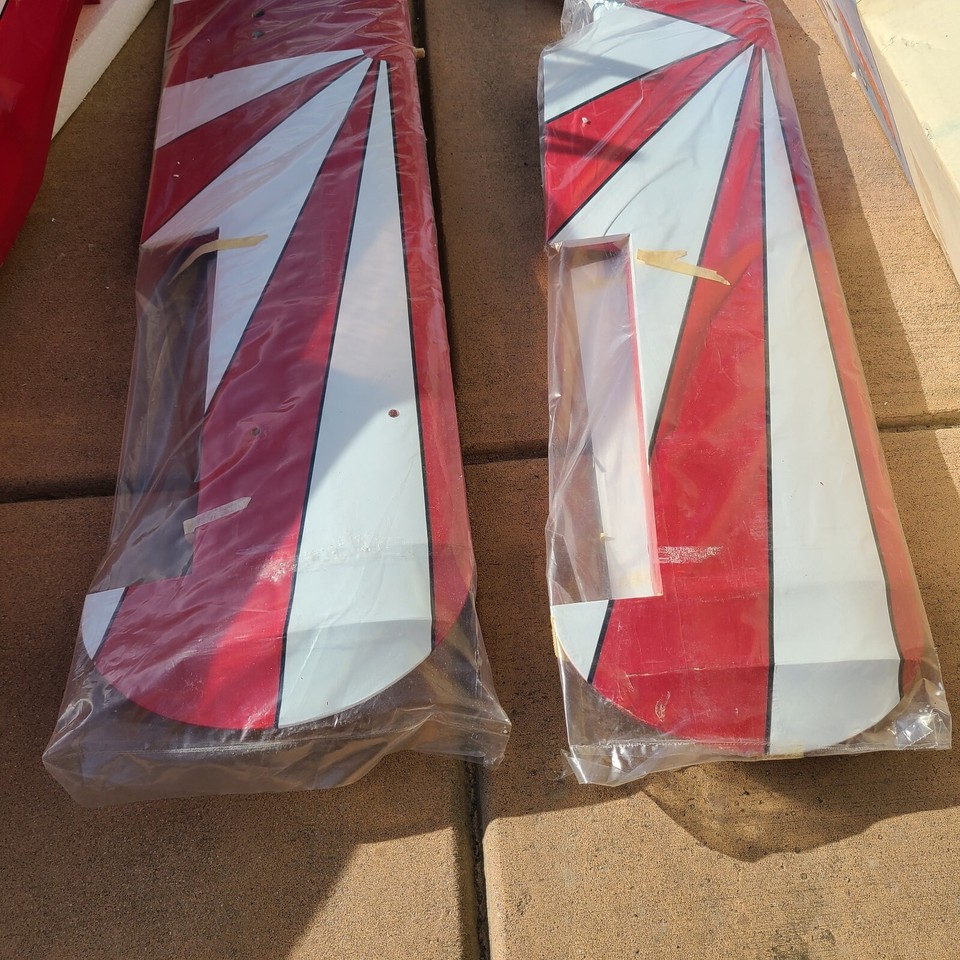 Vintage Cermark Pitts S2B RC Airplane .90 to 1.20 60" Wing Span Balsa ...