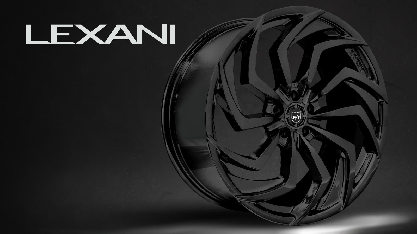 22" Lexani Shadow Wheels Gloss Black Stagger Rims Fit Challenger ...
