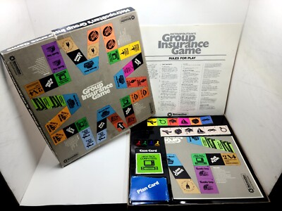 Vintage 1984 Metropolitan's Group Insurance Board Game Advertising ...