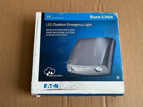 Sure-Lites SELW LED Outdoor Emergency Light Bronze 29 Feet Coverage ...