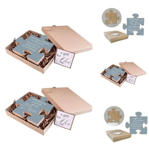 Wooden Puzzle Module With Inspirational Sentences Friendship Puzzle | eBay