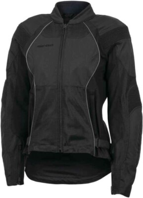 FirstGear 526212 Black Women Extra Large Reflex Mesh Jacket | eBay