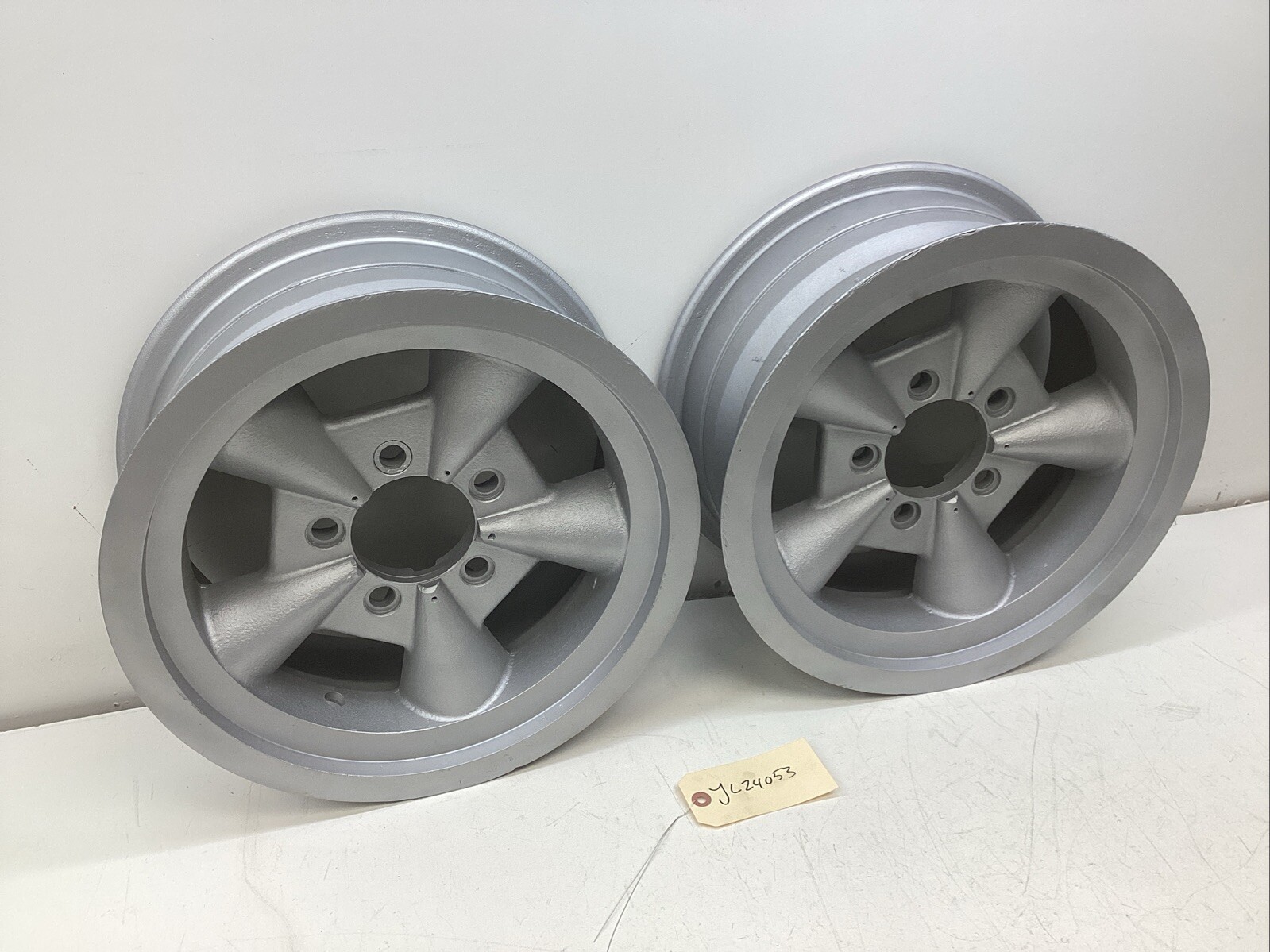 VINTAGE FENTON HUSTLER 14"x6-1/4" TORQUE THRUST STYLE 5 SPOKE WHEELS ...