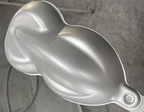 1 gallon Bright Fine Aluminum SILVER PAINT, Urethane Basecoat ...