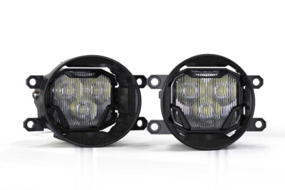 Morimoto 4Banger NCS Amber Wide Beam LED Light Pod Kit For 10-21 Toyota ...