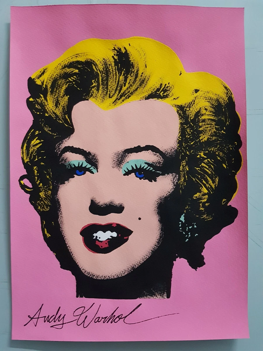 Andy Warhol Pop Art Marilyn