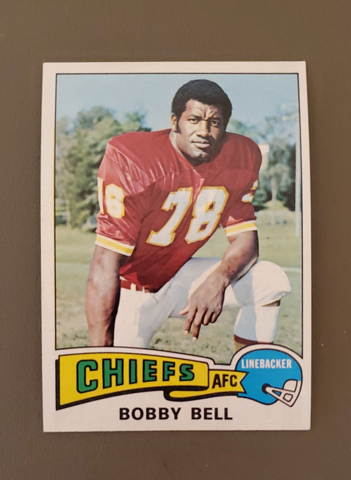 1975 Topps Football #281 Bobby Bell NM HOF Kansas City Chiefs | eBay