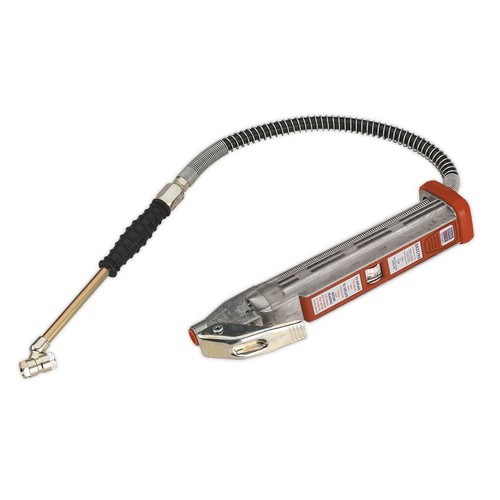Sealey Professional Tyre Inflator with Twin Push-On Connector SA37/93 ...