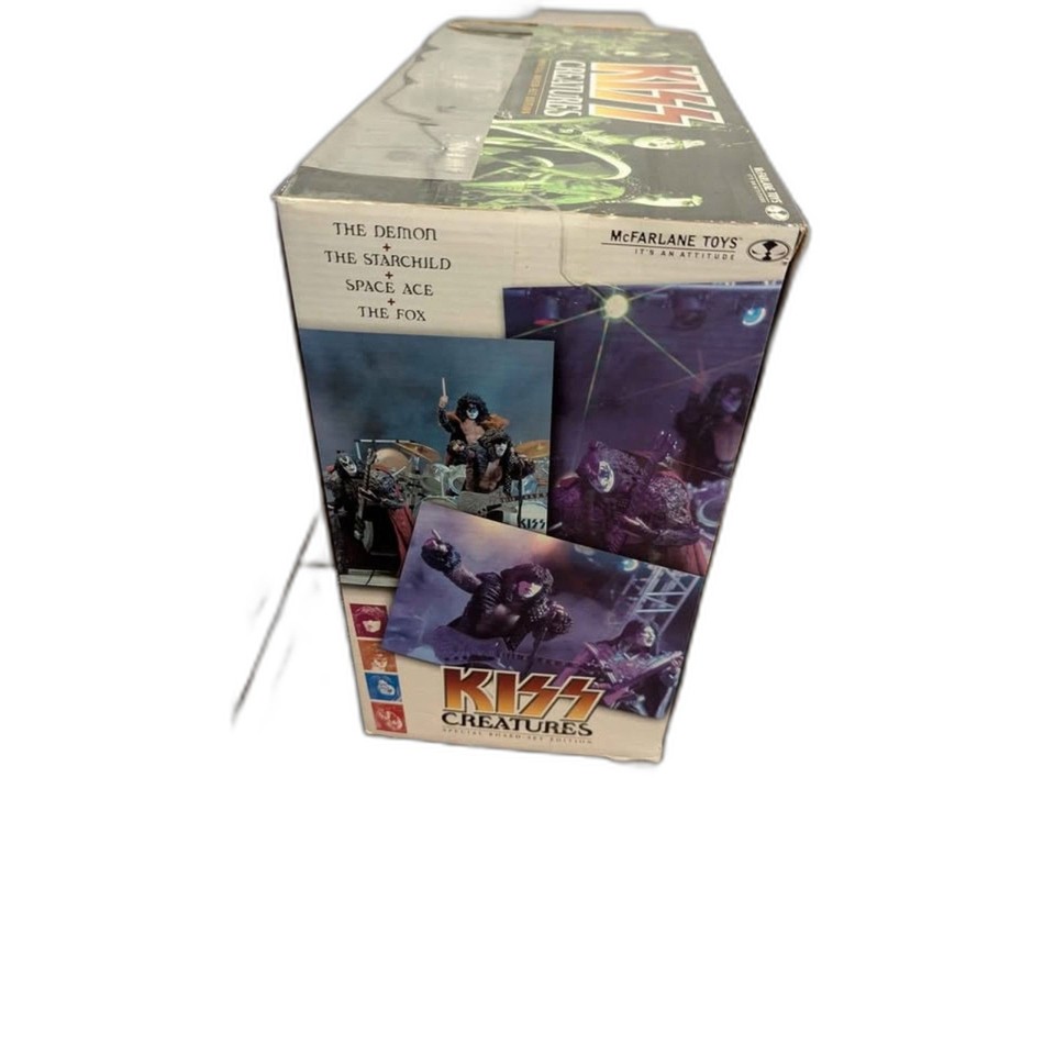 2002 McFarlane Limited Edition KISS Creatures Stage Boxed Set new! Ace ...