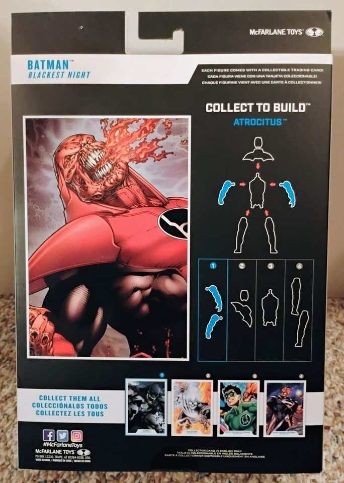 McFarlane DC Multiverse Batman Blackest Night Atrocitus BAF | eBay