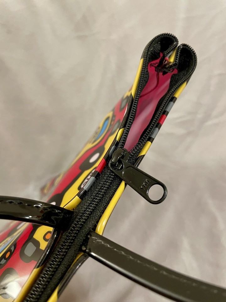 Marc Tetro NYC Taxi Print PVC Tote Bag – Canadian Designer – Rare Red ...