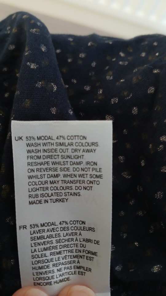 White Stuff Rua Midi Jersey Shirt Dress Size 10, Navy (NWOT) | eBay UK