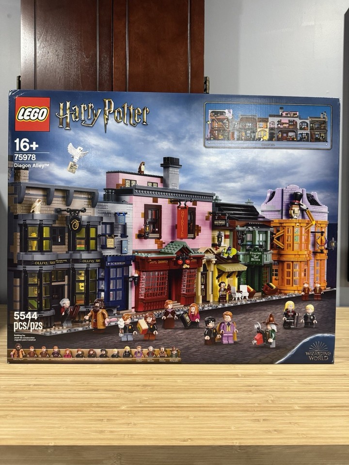 LEGO Harry Potter 75978 Diagon Alley Modular Street Set Brand New No ...