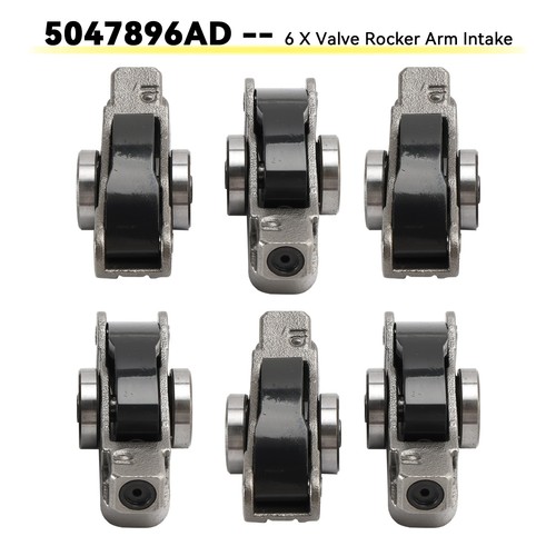 6 X Valve Rocker Arm Intake 5047896AD for Dodge Jeep Chrysler 3.6L 2016 ...