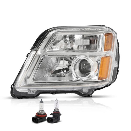 Front Headlight w/Bulbs Left Driver Side Halogen Compatible with GMC ...