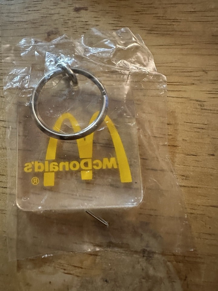 1980's, McDonald's, Employee Key Chain. Vintage Golden Arches | eBay