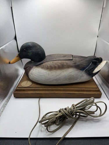 Vintage Mallard Duck Decoy Specialty Phones Wood 1970s 1980s analog ...