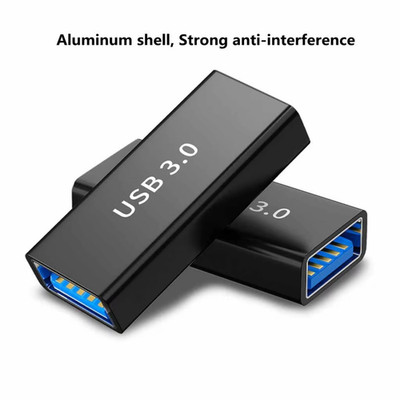 USB 3.0 A Female to Female Converter Adapter Connector Joiner Cable ...