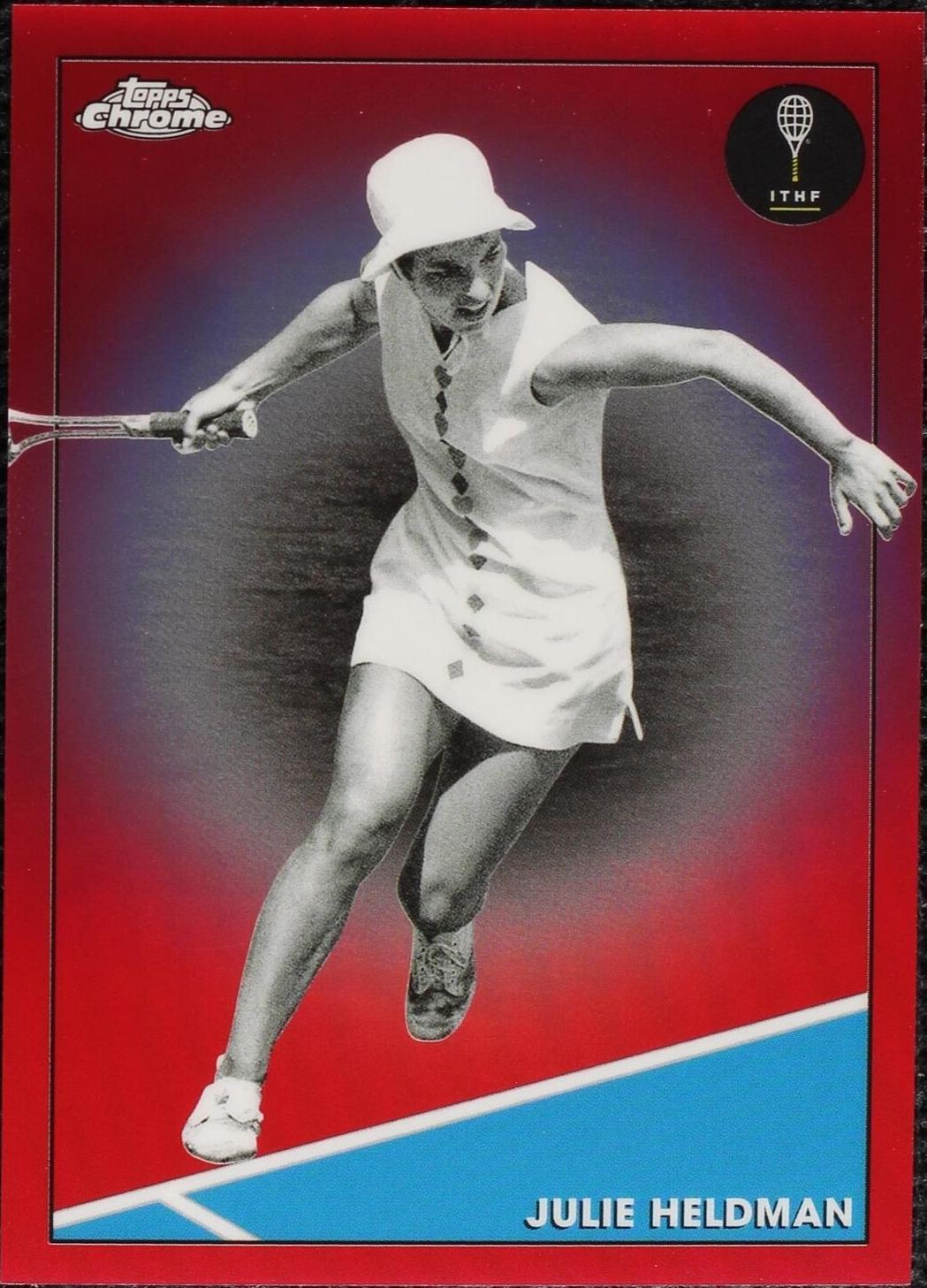 2021 Topps Chrome - Julie Heldman #93 Red Refractor /5 (RC) for sale ...