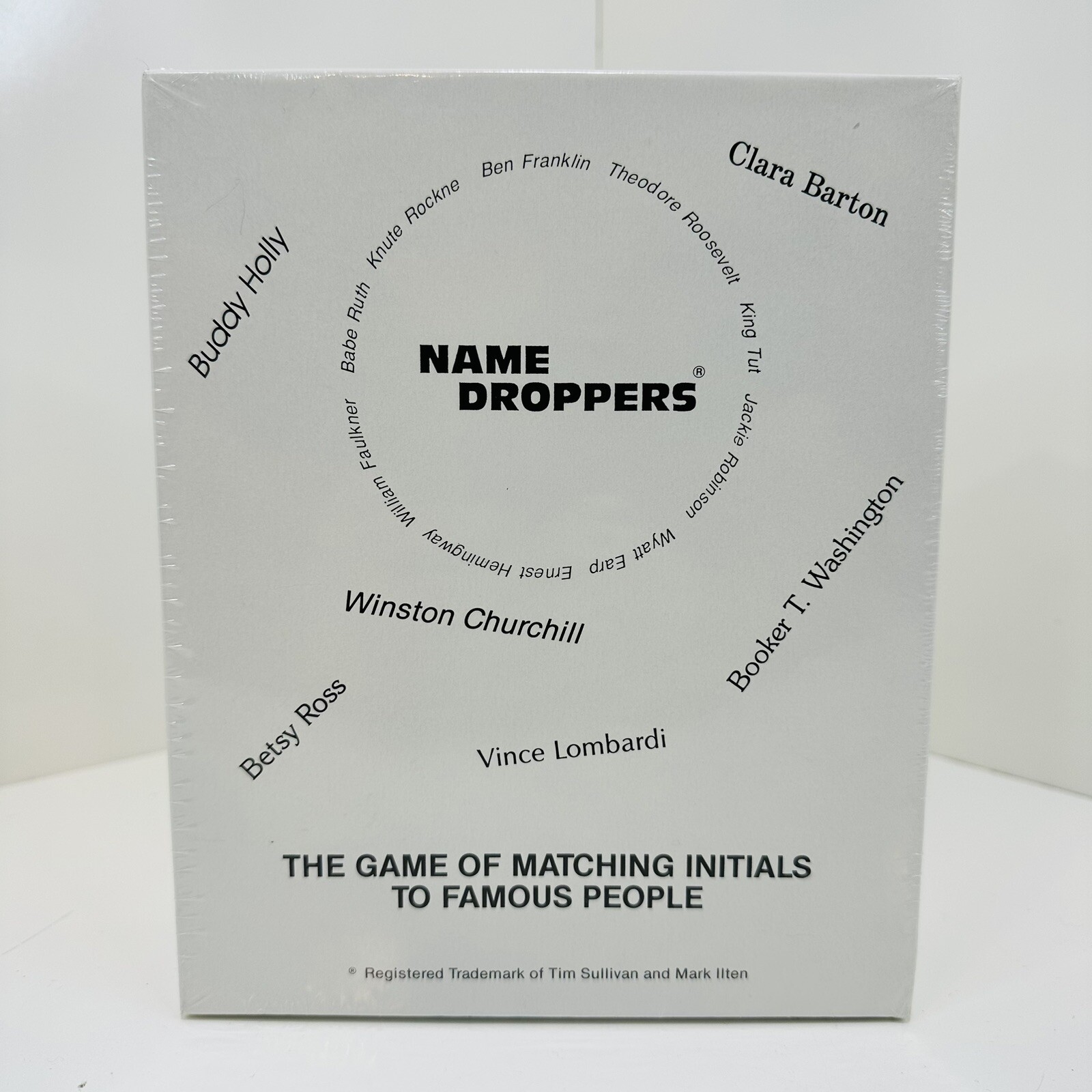 Vintage Name Droppers The Initial Name Game Famous People Sullivan ...