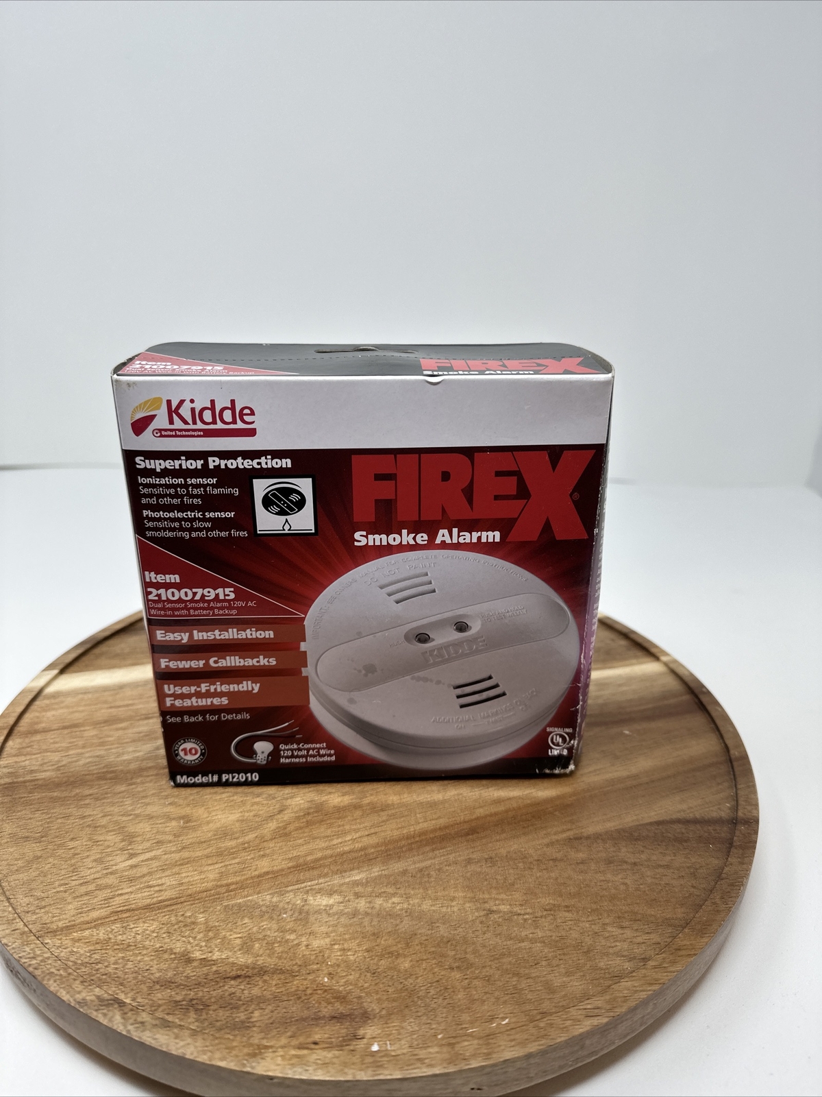 Kidde PI2010 Smoke Alarm Detector - White for sale online | eBay