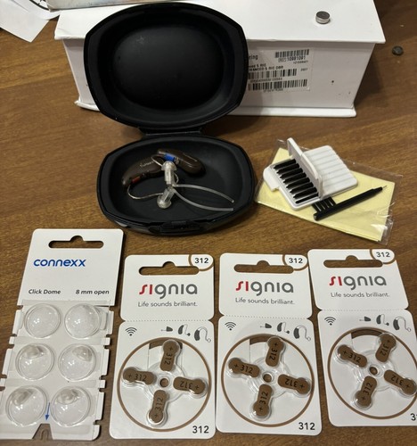 TruHearing TH Advanced RIC 19 Hearing Aid Left Only With Accessories | eBay