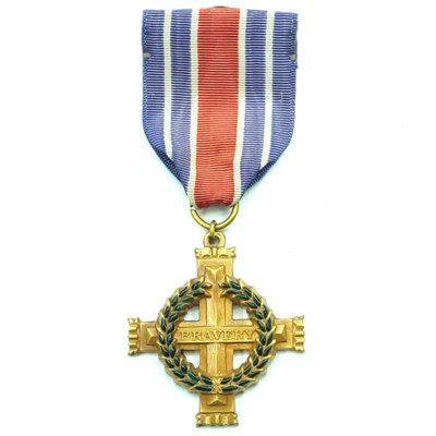 Vintage Philippines Bravery Cross Service Award Medal EL ORO | eBay