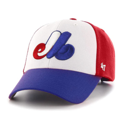 Men's Montreal Expos '47 Brand MLB Baseball Cooperstown Logo Two Tone ...