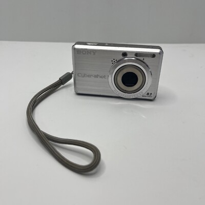 Sony Cyber-Shot DSC-S780 8.1MP Silver Digital Camera 512MB UNTESTED NO ...