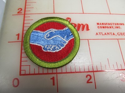 AMERICAN LABOR merit badge Type I PB computer designed 42mm patch (M ...