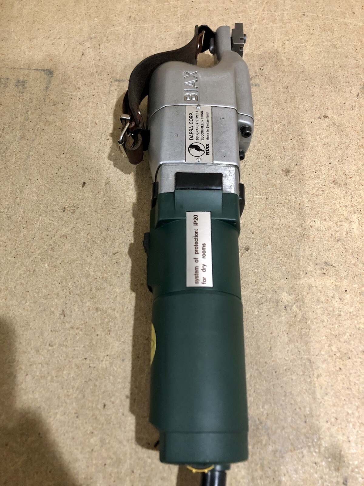 DAPRA Biax Hm-10 Power Hand Machinist Way Scraper With Blades for sale ...