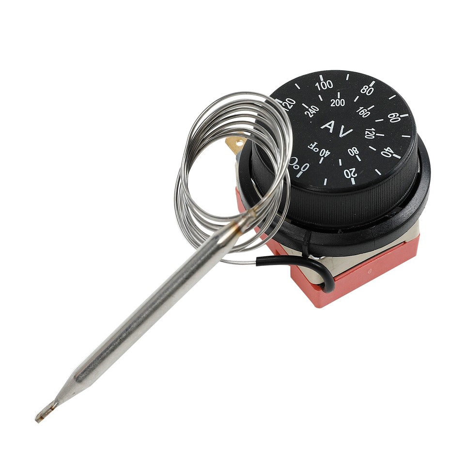 2PCS Electric Radiator Fan 0-120 Thermostat Switch Temperature Control ...
