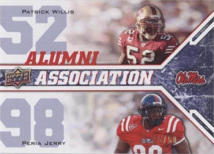 2009 Upper Deck Draft Edition - Alumni Association Patrick Willis ...